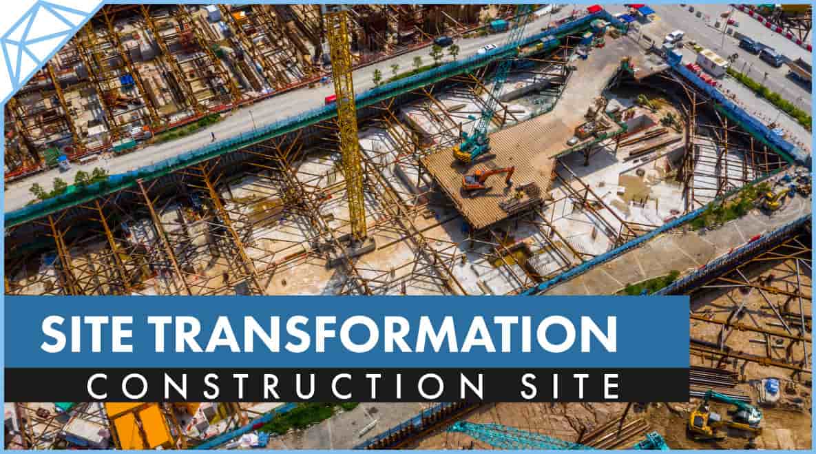 Kyanite Transforming a Major Construction Site | Temporary Site Services